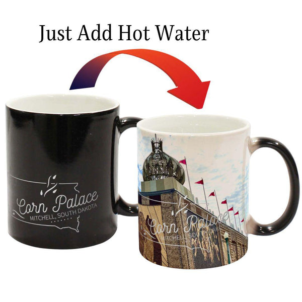 Corn Palace Color Changing Mug – Corn Palace Gift Shop